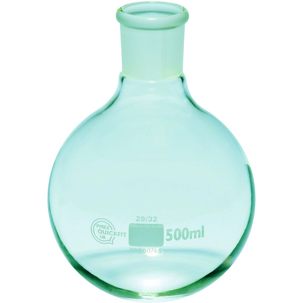 Ballons col rodé / fond rond en verre borosilicaté 3.3 PYREX®