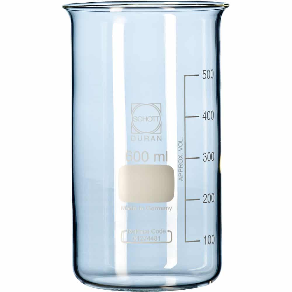 Béchers à parois épaisses sans bec verseur DURAN® - Biolabo