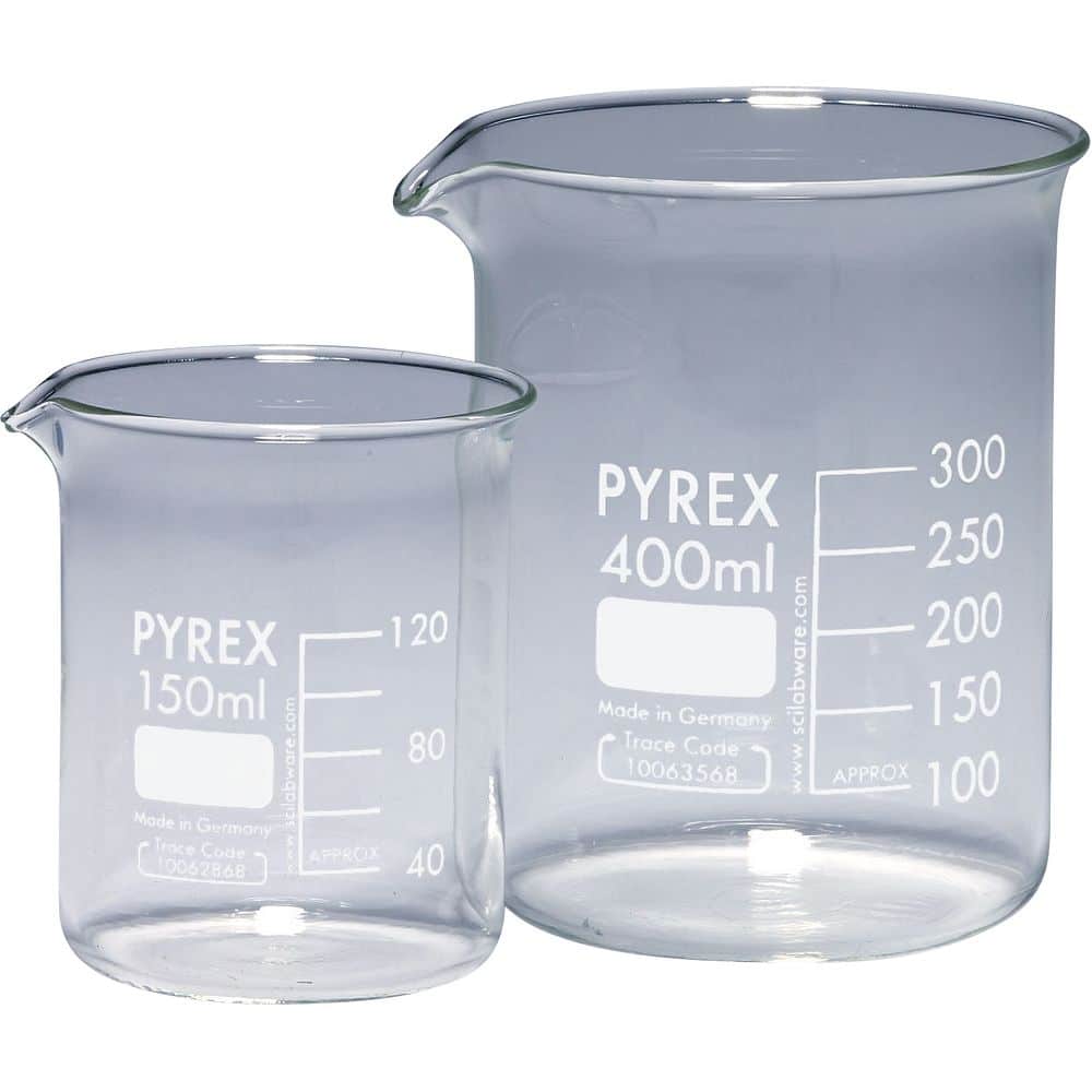 Vente des Béchers forme basse PYREX® - Biolabo
